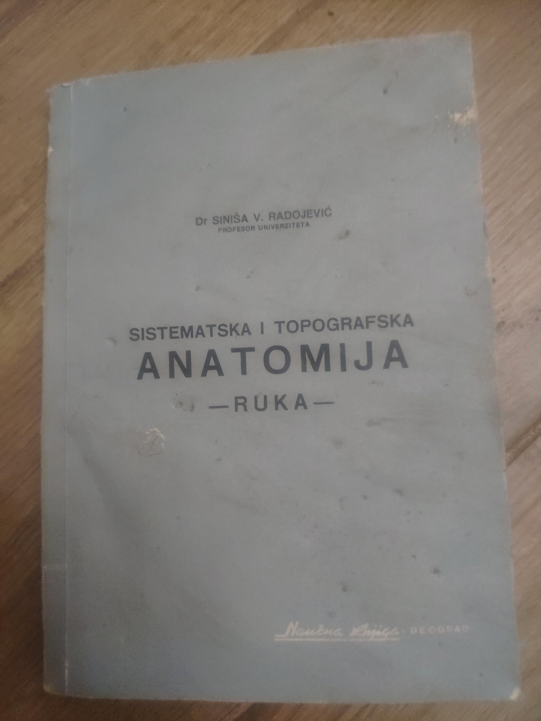 Sistematska i Topografska Anatomija - Ruka - Princ Shop
