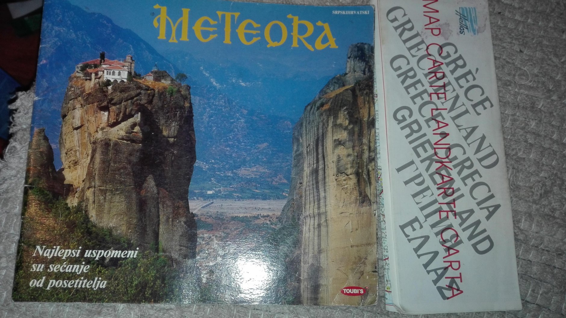 METEORA i karta grcke - Princ Shop